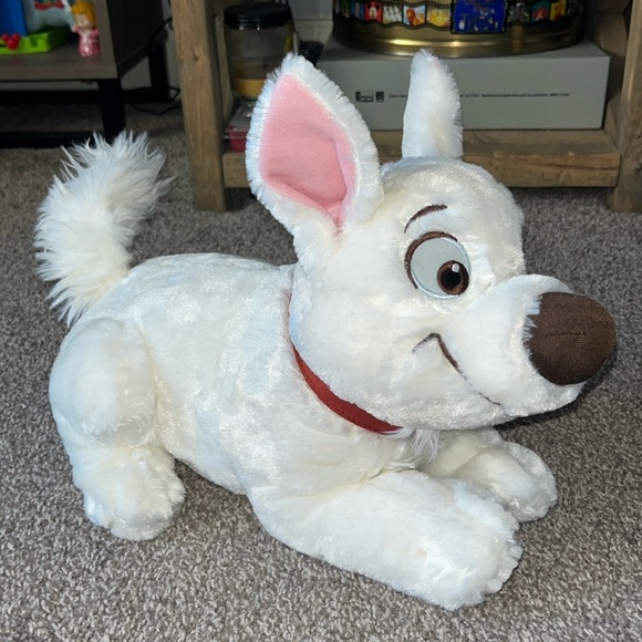 Disney | Toys | Disney Store Bolt Dog Plush Stuffed Animal | Poshmark